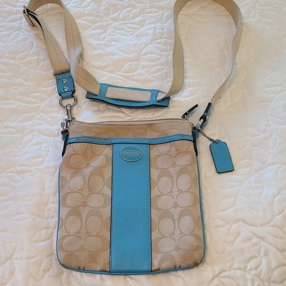 Coach | Bags | Coach Cloth Crossbody Bag | Poshmark